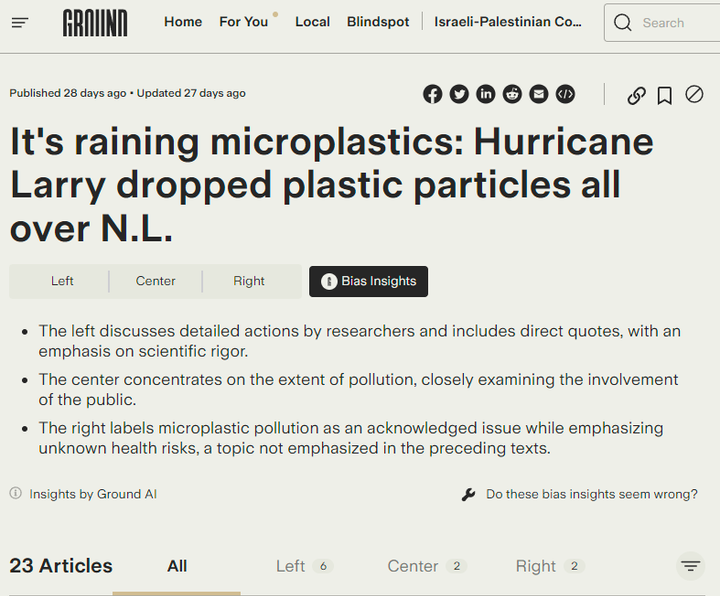 Why I'm skeptical of Ground News - scoott.blog